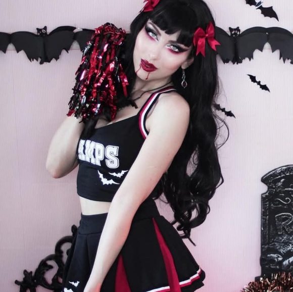 Dolls Kill | Other | Dolls Kill Vampire Cheerleader Costume | Poshmark